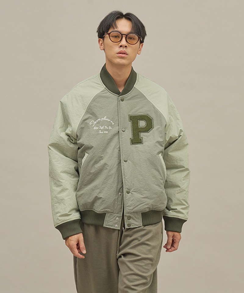 NP好棒鋪棉棒球外套 - plain-me 搭配美好的一天